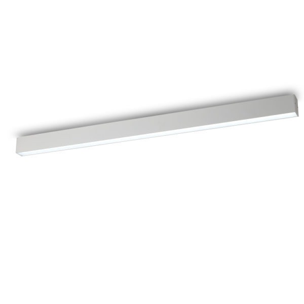 20 Watt White Linear Surface Mounted LED Ceiling Light