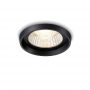 12 Watt Black LED Exterior Downlight | Recessed Soffit Light